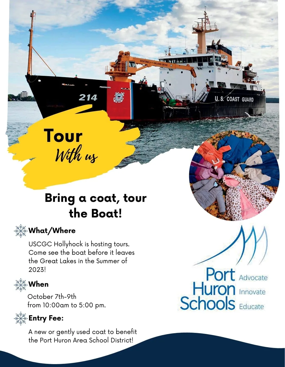 USCGC Hollyhock Tour