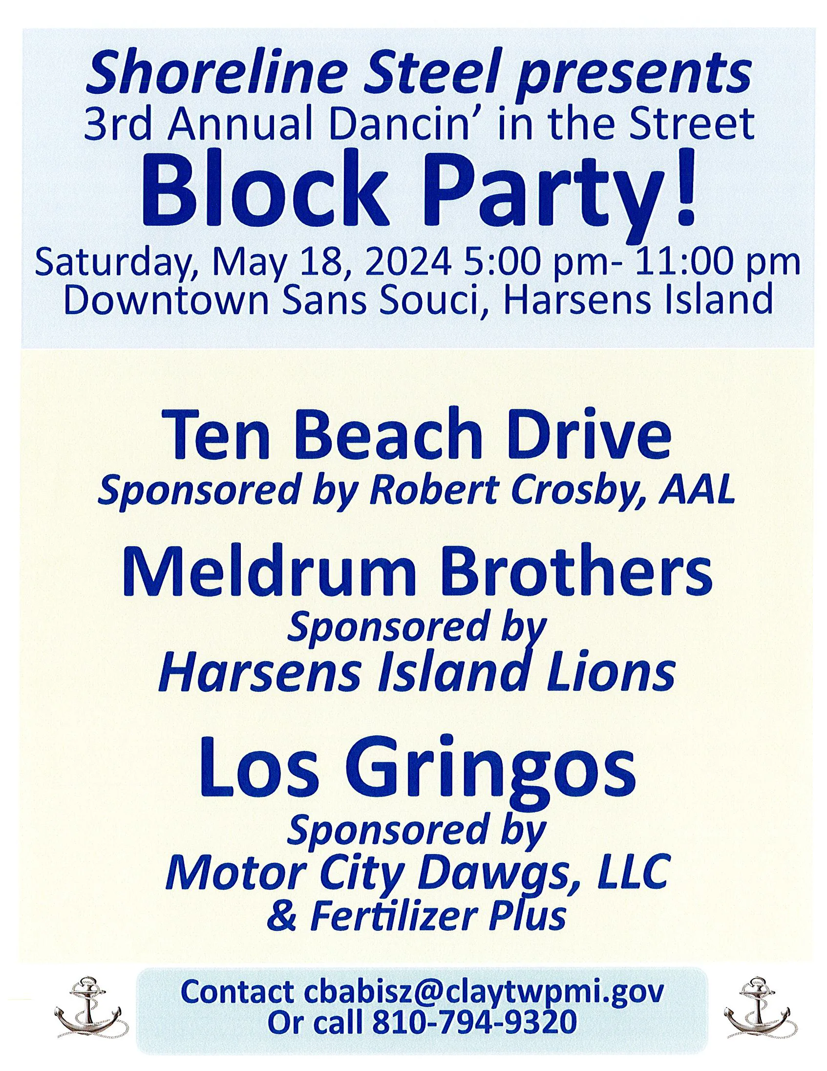 3rd Annual Dancin' in the Street Block Party