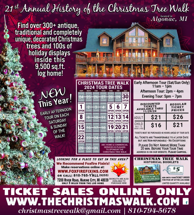 History of the Christmas Tree Walk