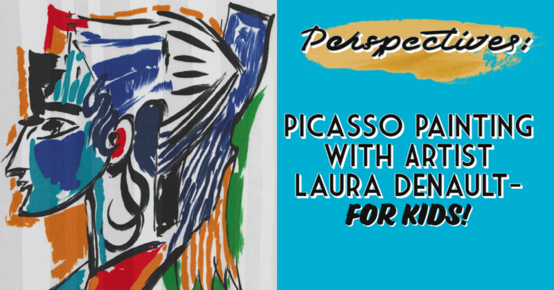 Picasso Painting with Artist Laura DeNault- For Kids!