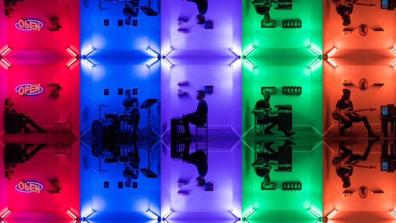 Northbound at Wrigley Hall